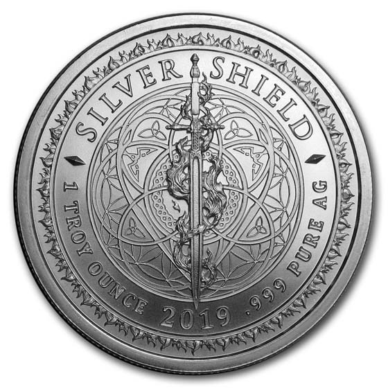 Buy 2019 1 oz Silver Shield Round - Freedom Girl | APMEX