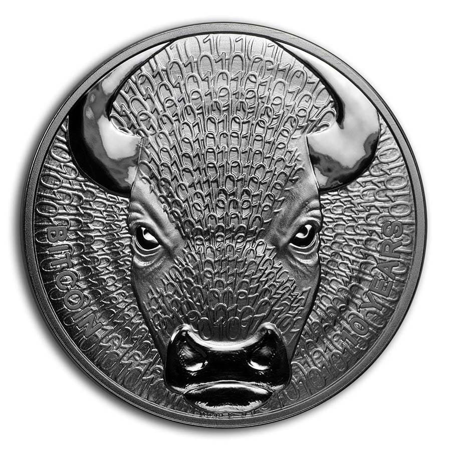 Buy 2019 1 oz Silver Sol Noctis Binary Bull Proof | APMEX