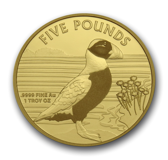 2019 Alderney 1 oz Gold Puffin BU Coin For Sale | Gold Coins from ...