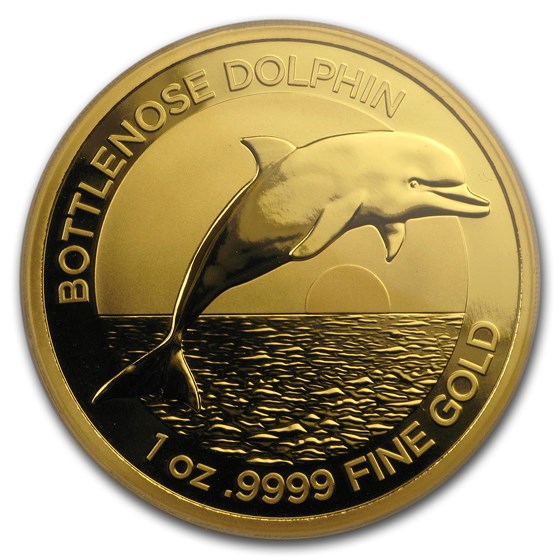 Buy 2019 AUS 1 oz Gold $100 Dolphin MS-69 PCGS (FirstStrike®) | APMEX