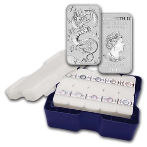 Buy 2019 Australia 200-Coin 1 oz Silver Dragon Mini Monster Box BU | APMEX