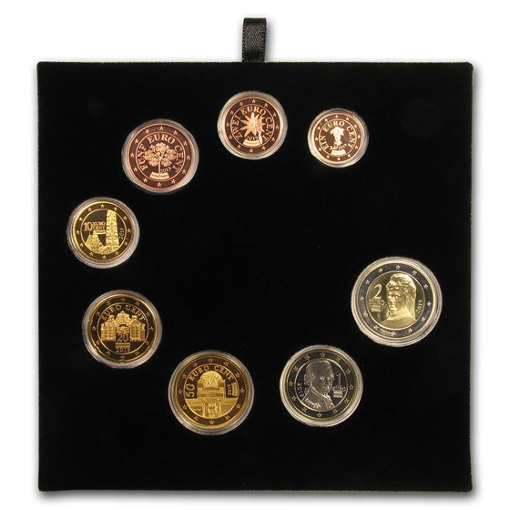 Buy 2019 Austria 825th Anniversary Euro Proof Coin Set | APMEX
