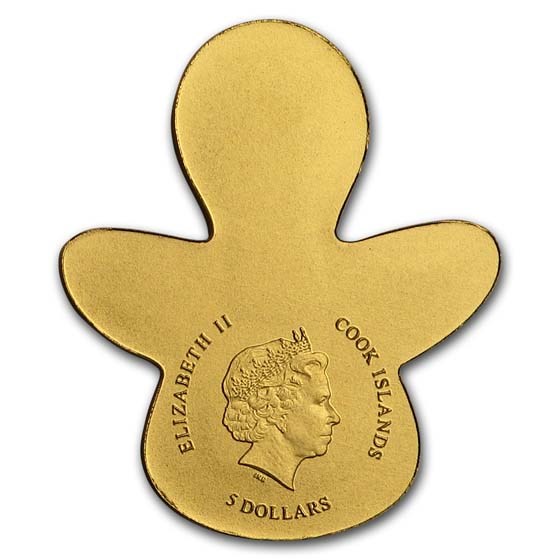 Buy 2019 Cook Islands 1/2 gram Gold $5 Golden Pacifier | APMEX