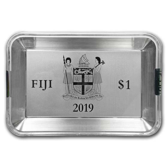 Buy 2019 Fiji 1 oz Silver The Majestic Eagle Coin Bar | APMEX