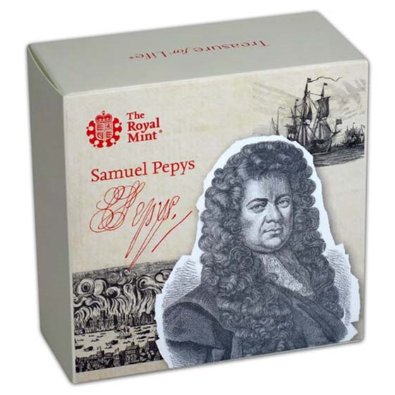 Buy 2019 Great Britain £2 Gold Samuel Pepys Diary Entry Proof | APMEX