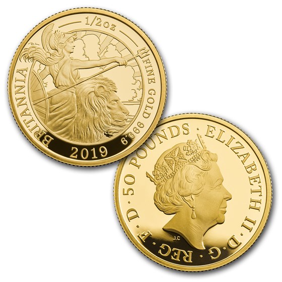 Buy 2019 Great Britain 3-Coin Gold Britannia Proof Set | APMEX