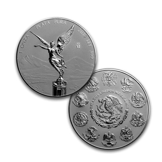 Buy 2019 Mexico 2-Coin Silver Libertad Proof/Reverse Proof Set | APMEX