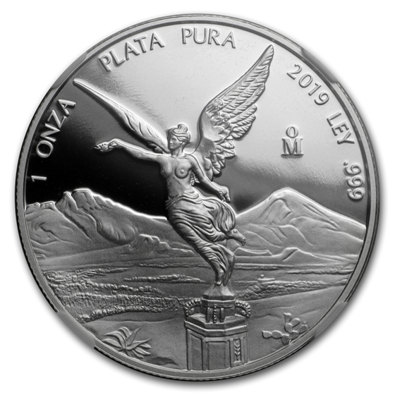 Buy 2019 Mexico 2-Coin Silver Libertad Set Proof/Reverse PF-70 NGC | APMEX