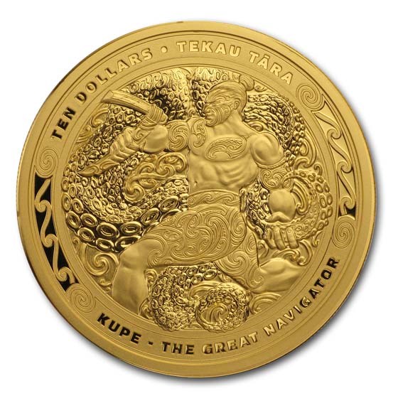 Buy 2019 New Zealand 2-Coin Gold Kupe - The Great Navigator Set | APMEX
