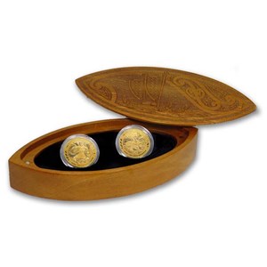 Buy 2019 New Zealand 2-Coin Gold Kupe - The Great Navigator Set | APMEX