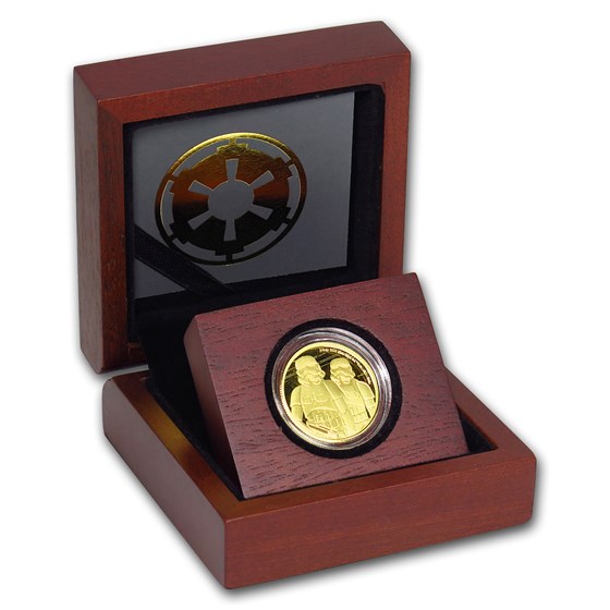 Buy 2019 Niue 1/4 oz Gold Star Wars Stormtrooper (Box & COA) | APMEX