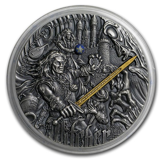 Buy 2019 Niue 2 oz Antique Silver The Witcher: The Last Wish | APMEX