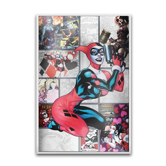 Buy 2019 Niue 5 gram Silver $1 Batman Villains Harley Quinn Foil Note ...