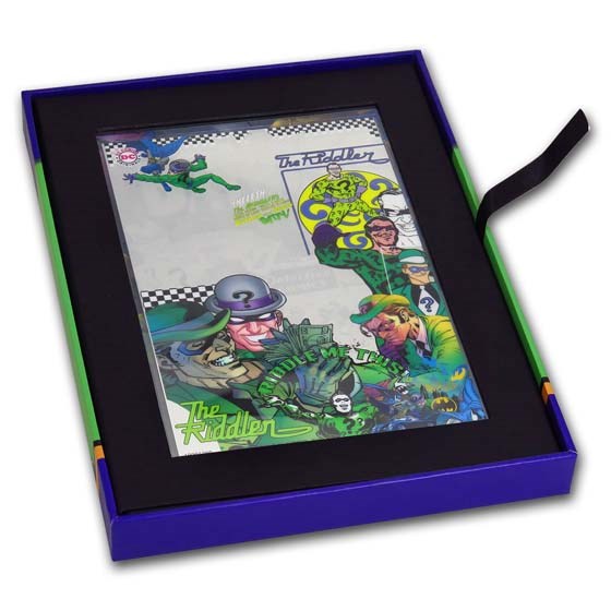 Buy 2019 Niue 5 gram Silver $1 Batman Villains: The Riddler Foil Note ...