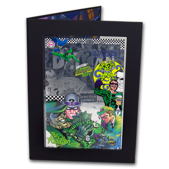 Buy 2019 Niue 5 gram Silver $1 Batman Villains: The Riddler Foil Note ...