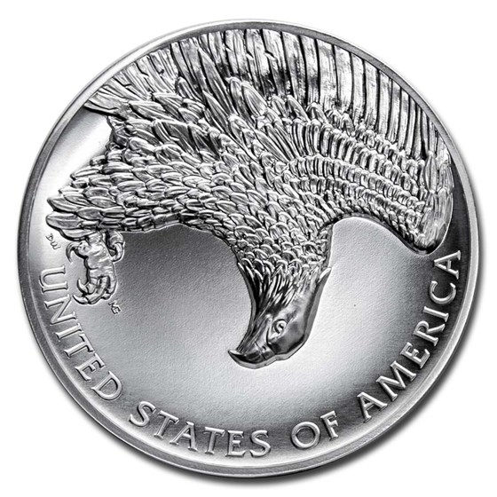 Buy 2019-P 2.5 oz Silver American Liberty High Relief (Spotted) | APMEX