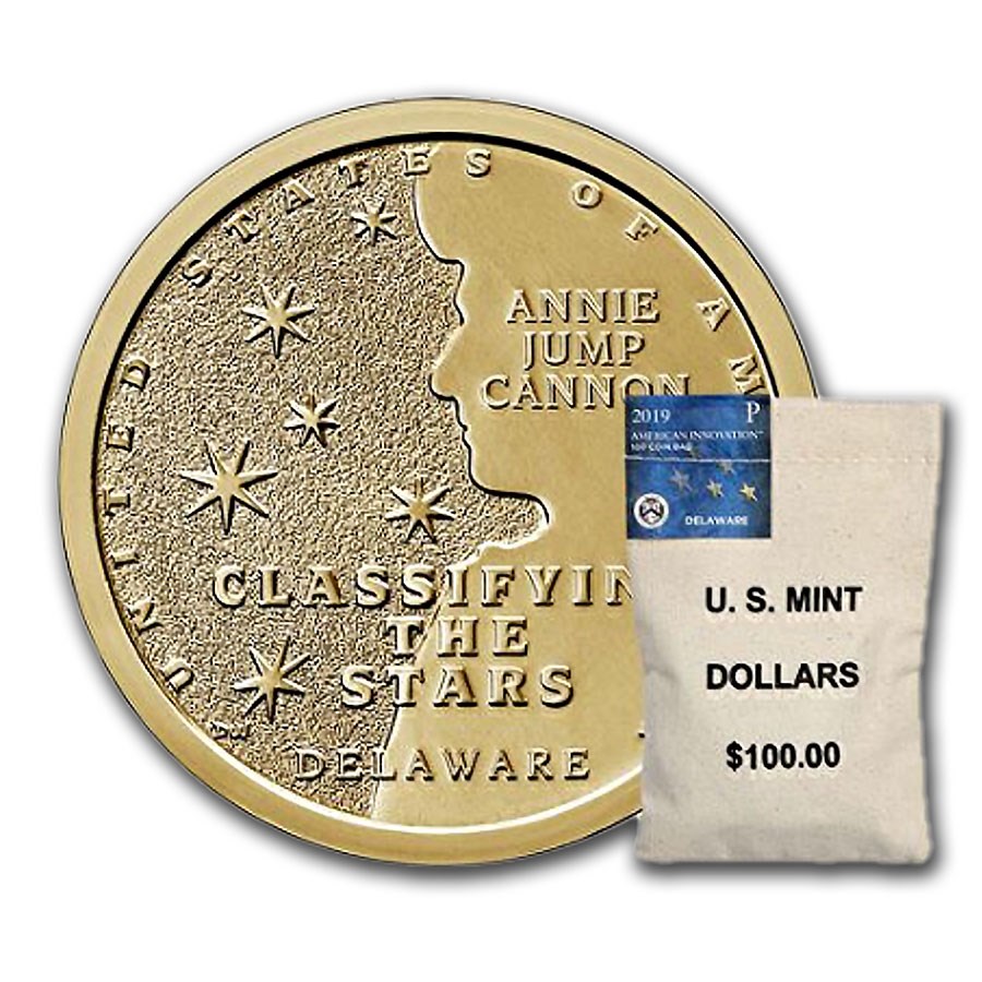 Buy 2019-P American Innovation $1 Classifying Stars ($100 Bag) (DE) | APMEX