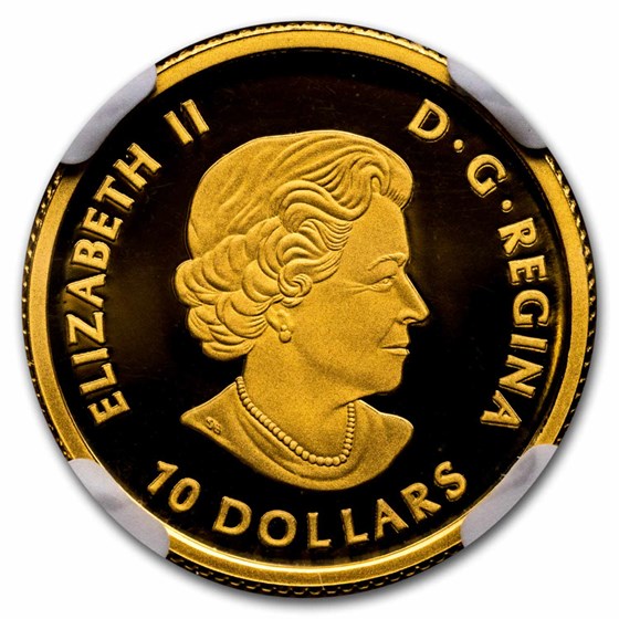 2019 RCM 1/4 oz Gold $10 Queen Victoria: 200th Anniv PF-70 NGC