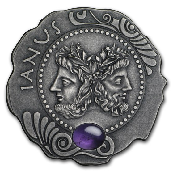 Buy 2019 Republic of Cameroon Antique Silver Janus Two-Faced God | APMEX