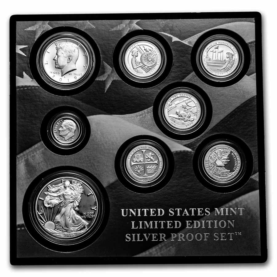 Buy 2019-S Limited Edition Silver Proof Set (Missing Cover) | APMEX