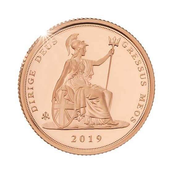 Buy 2019 Saint Helena 3-Coin Gold Queen Victoria Sovereign Proof Set ...