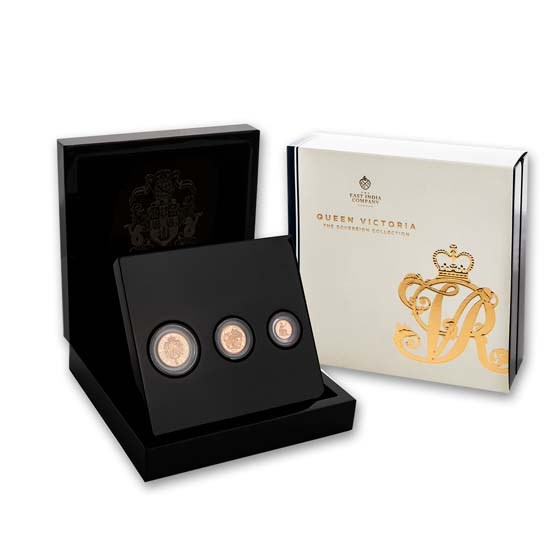 Buy 2019 Saint Helena 3-Coin Gold Queen Victoria Sovereign Proof Set ...