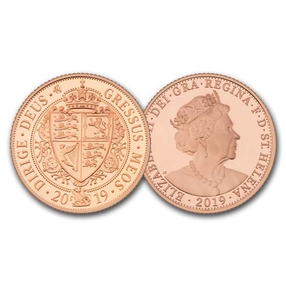 Buy 2019 Saint Helena 5-Coin Gold Queen Victoria Sovereign Proof Set ...