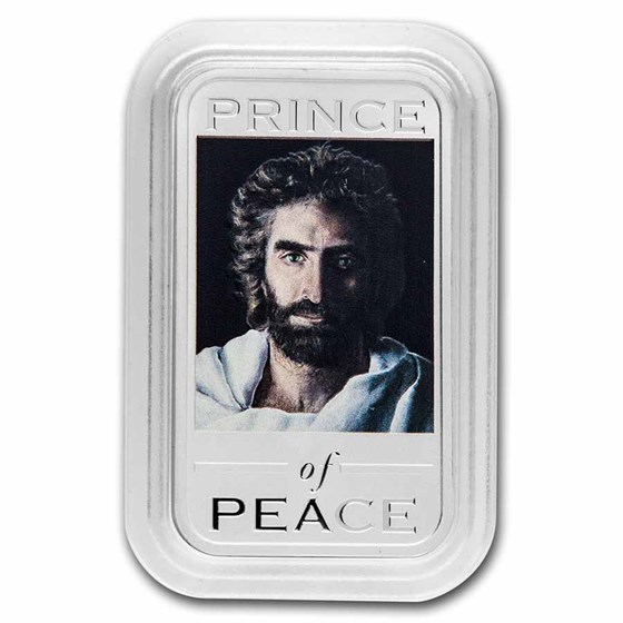 Buy 2019 Tuvalu 1 oz Silver $1 Akiane's Prince of Peace | APMEX