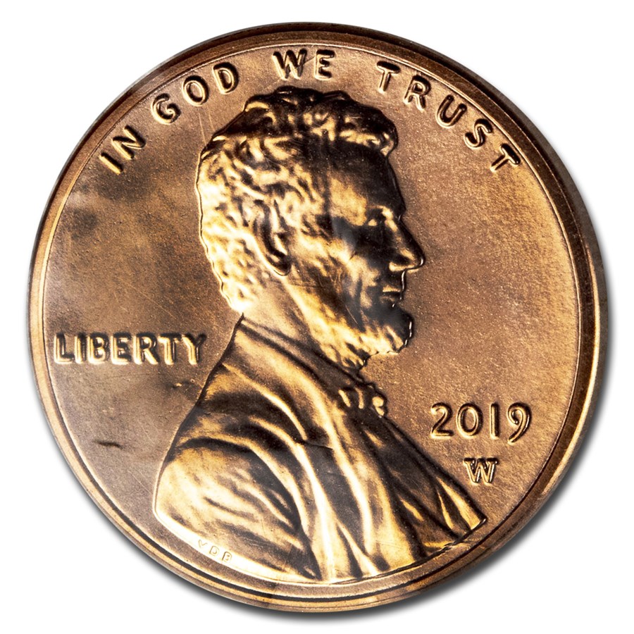 Buy 2019-W Lincoln Cent BU (Red) | APMEX