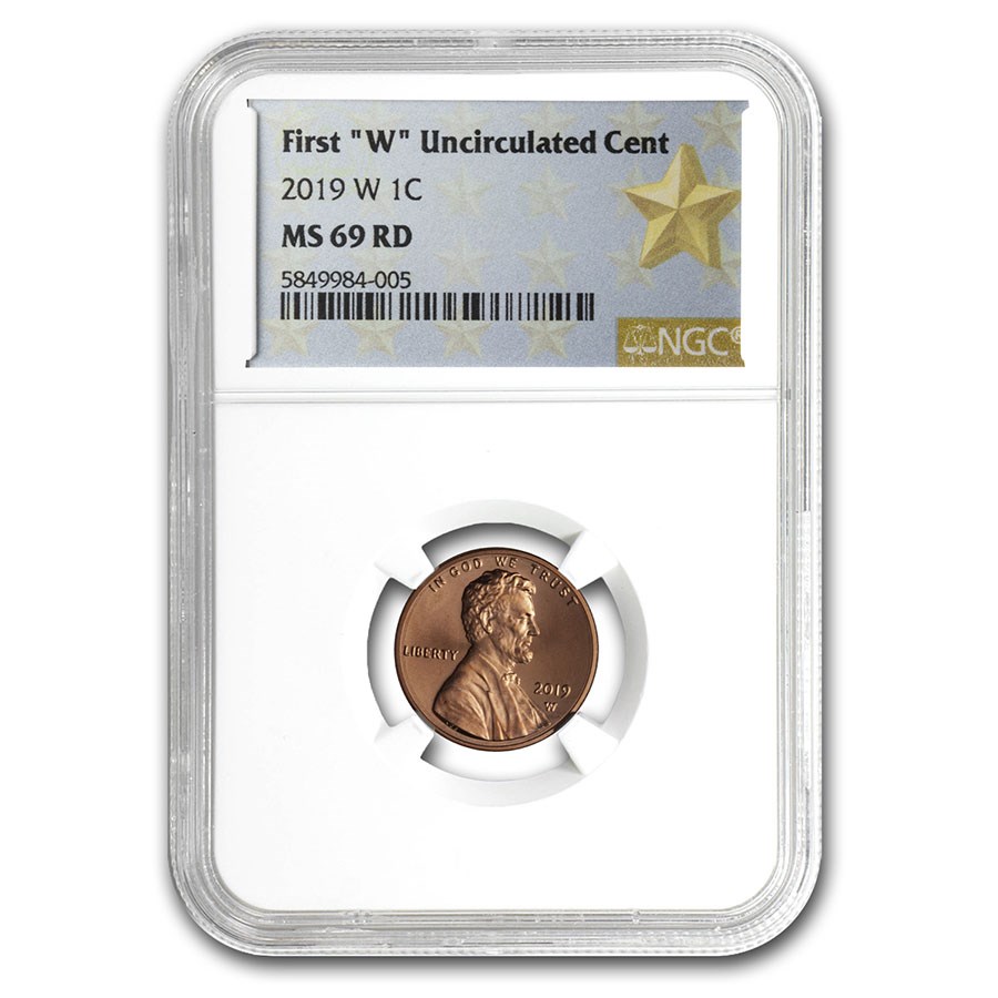 Buy 2019-W Lincoln Cent MS-69 NGC (Red) | APMEX