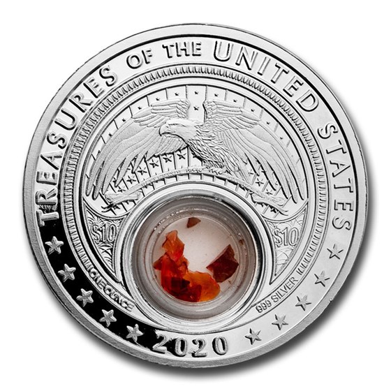 Buy 2020 1 oz Silver Treasures of the US CO Uranium | APMEX