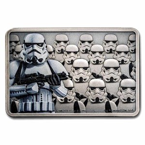 2020 1 oz Silver $2 Star Wars Empire Guards Stormtrooper (no COA)