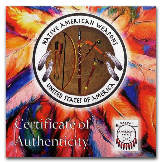 Buy 2020 1 oz Silver Domed Native American Weapons Apache Rifle | APMEX