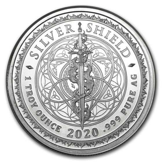 Buy 2020 1 oz Silver Shield Round - Freedom Girl | APMEX