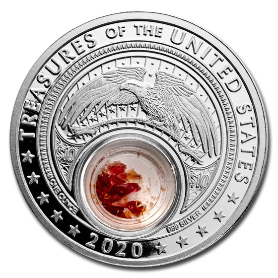 Buy 2020 1 oz Silver Treasures of the U.S. Colorado Uranium | APMEX
