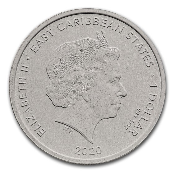Buy 2020 Anguilla 1 oz Silver CeCo Edition: Gecko BU | APMEX