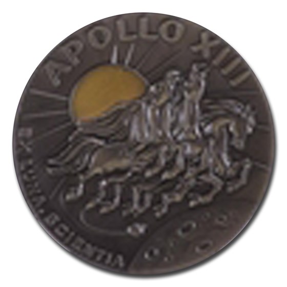 Buy 2020 Apollo 13 50th Anniversary Medal 2 Coin Set PF-70 NGC | APMEX