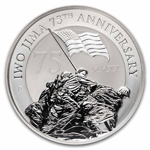 Buy 2020 AUS 1 Kilo Silver 75th Anniv of Iwo Jima BU | APMEX