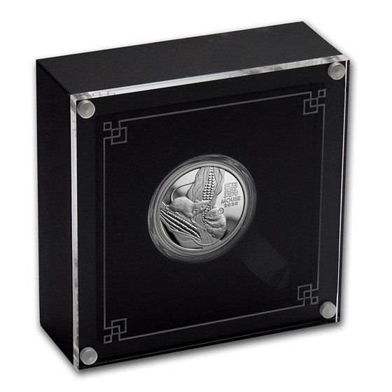 Buy 2020 1/2 oz Silver Lunar Mouse Proof w/Box & COA | APMEX