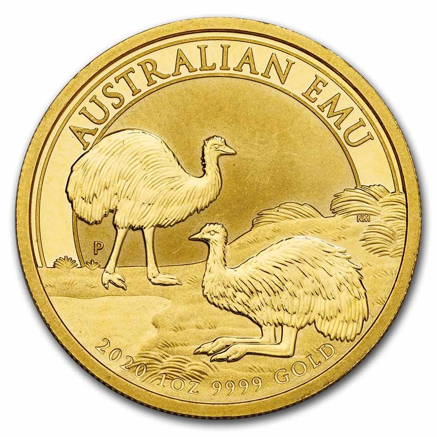 Buy 2020 Australia 1 oz Gold Emu BU (Abrasions) | APMEX