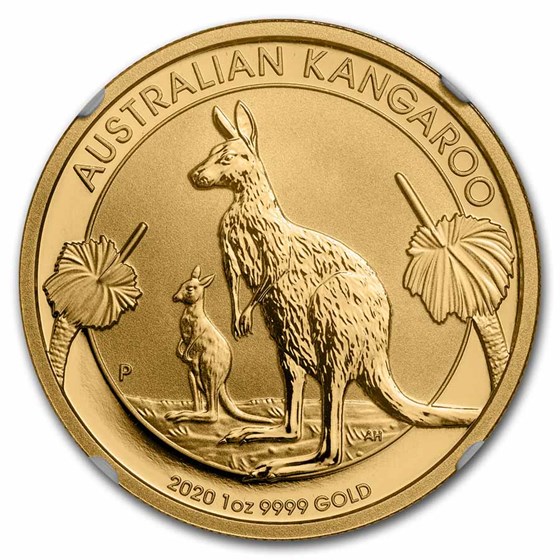 Buy 2020 Australia 1 oz Gold Kangaroo MS-70 NGC | APMEX
