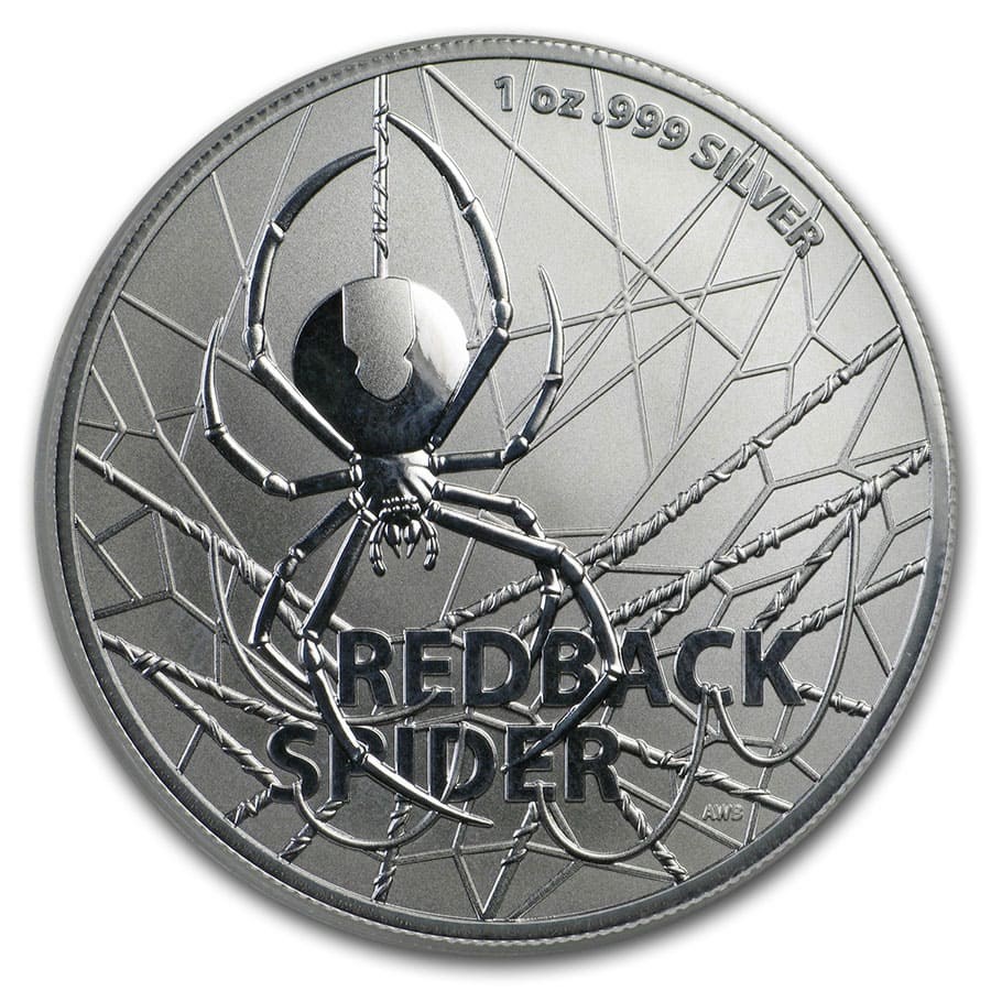 Buy 2020 Australia 1 oz Silver $1 Redback Spider (Abrasions) | APMEX