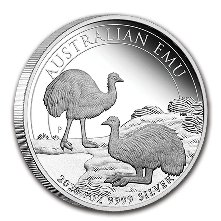 Buy 2020 Australia 1 oz Silver Emu Proof | APMEX