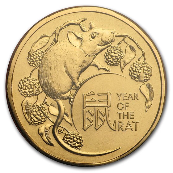 Buy 2020 Australia Uncirculated Lunar Year of the Rat Two-Coin Set | APMEX
