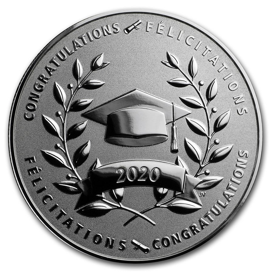 Buy 2020 Canada 1/2 oz Silver $10 Graduation Proof | APMEX
