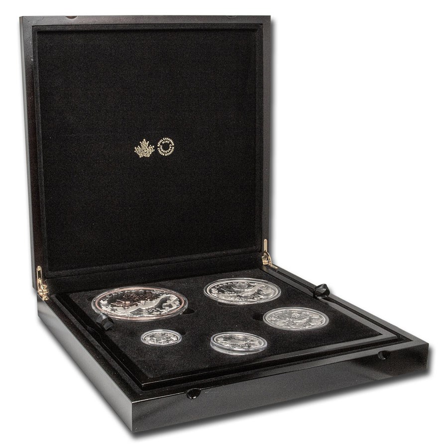 Buy 2020 Canada 5-Coin Silver The Canadian Maple Masters Collection | APMEX