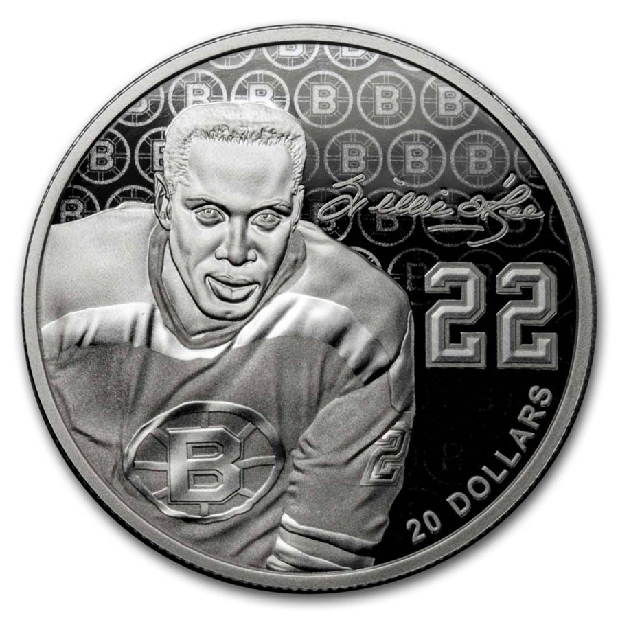 Buy 2020 Canada Silver $20 Black History Month: Willie O'Ree | APMEX