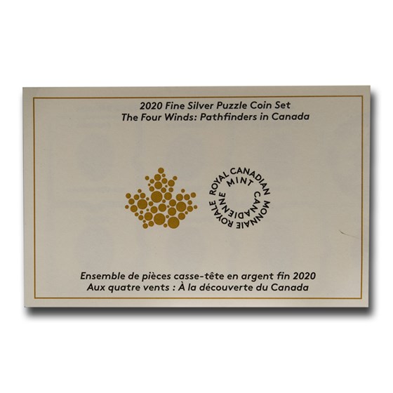 Buy 2020 Canada Silver Puzzle Coin Set - The Four Winds: Pathfinders ...