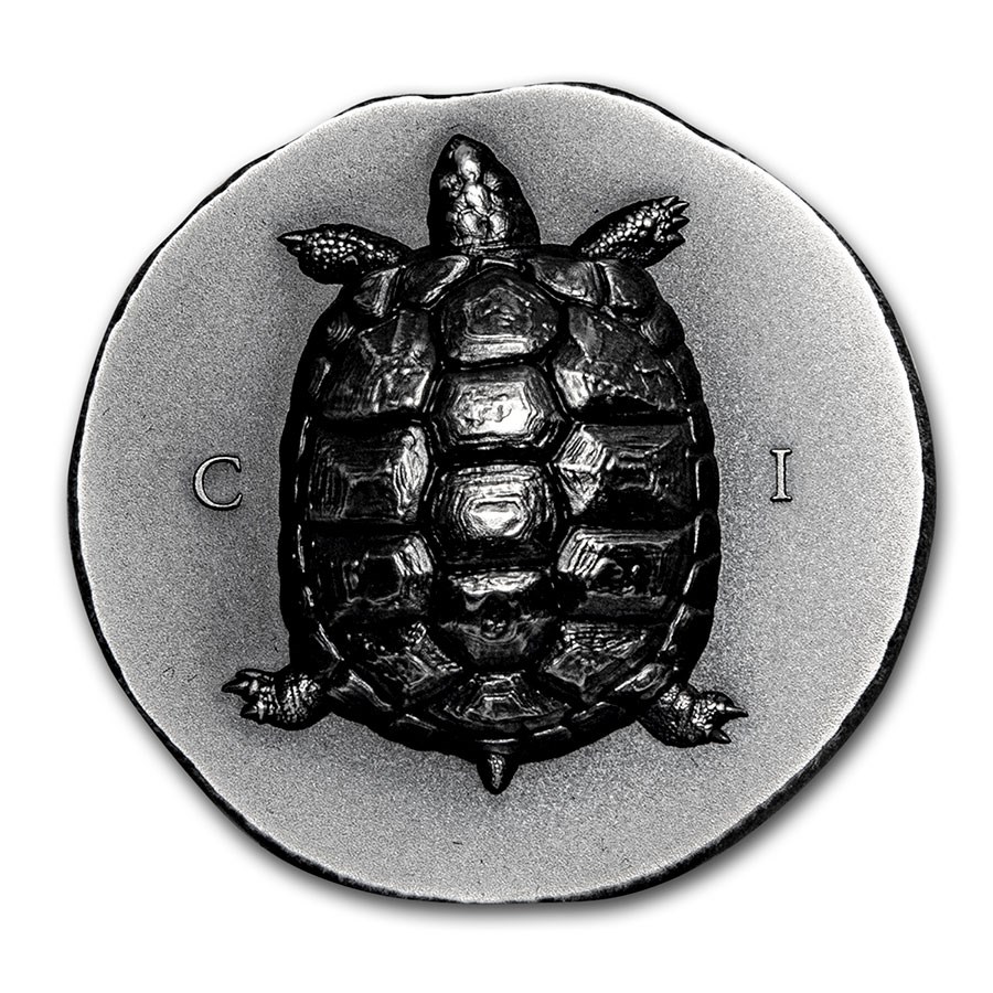 Buy 2020 Cook Islands Silver Antique Tortoise | APMEX
