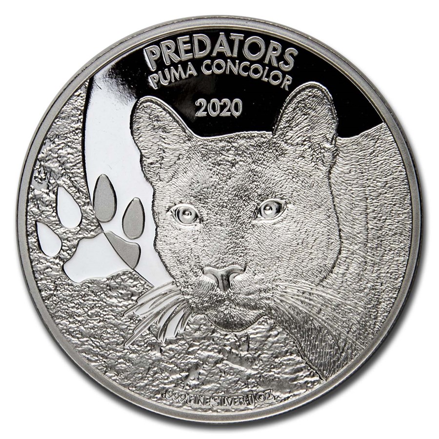 Buy 2020 Democratic Republic of Congo 1 oz Silver Cougar (Puma) BU | APMEX